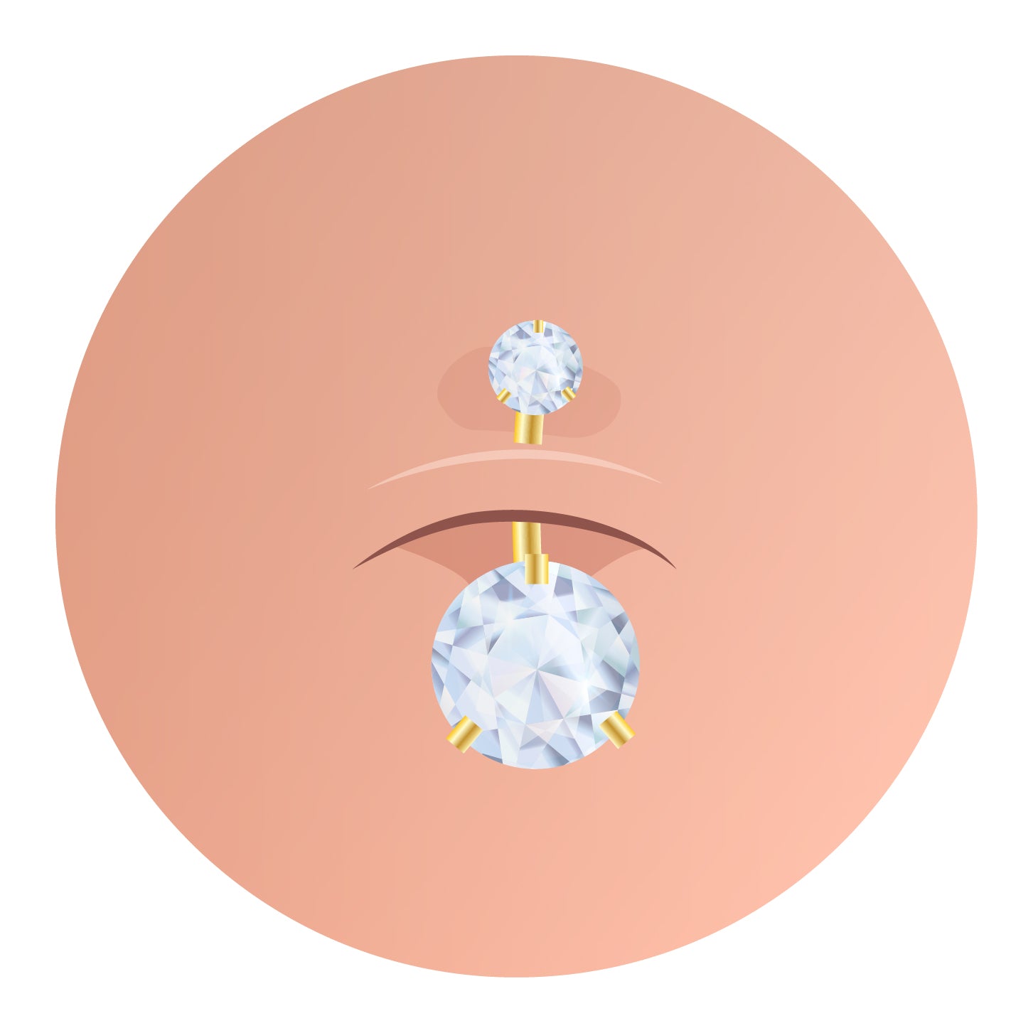 Belly piercing – Riri Piercing